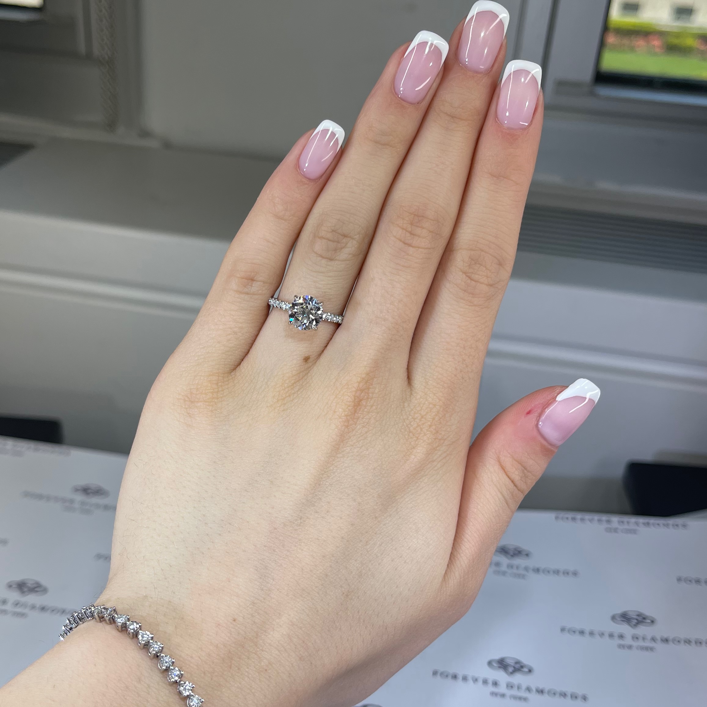 Gemma Round GIA DENGR05068RD2 - Engagement Rings | Forever Diamonds ...