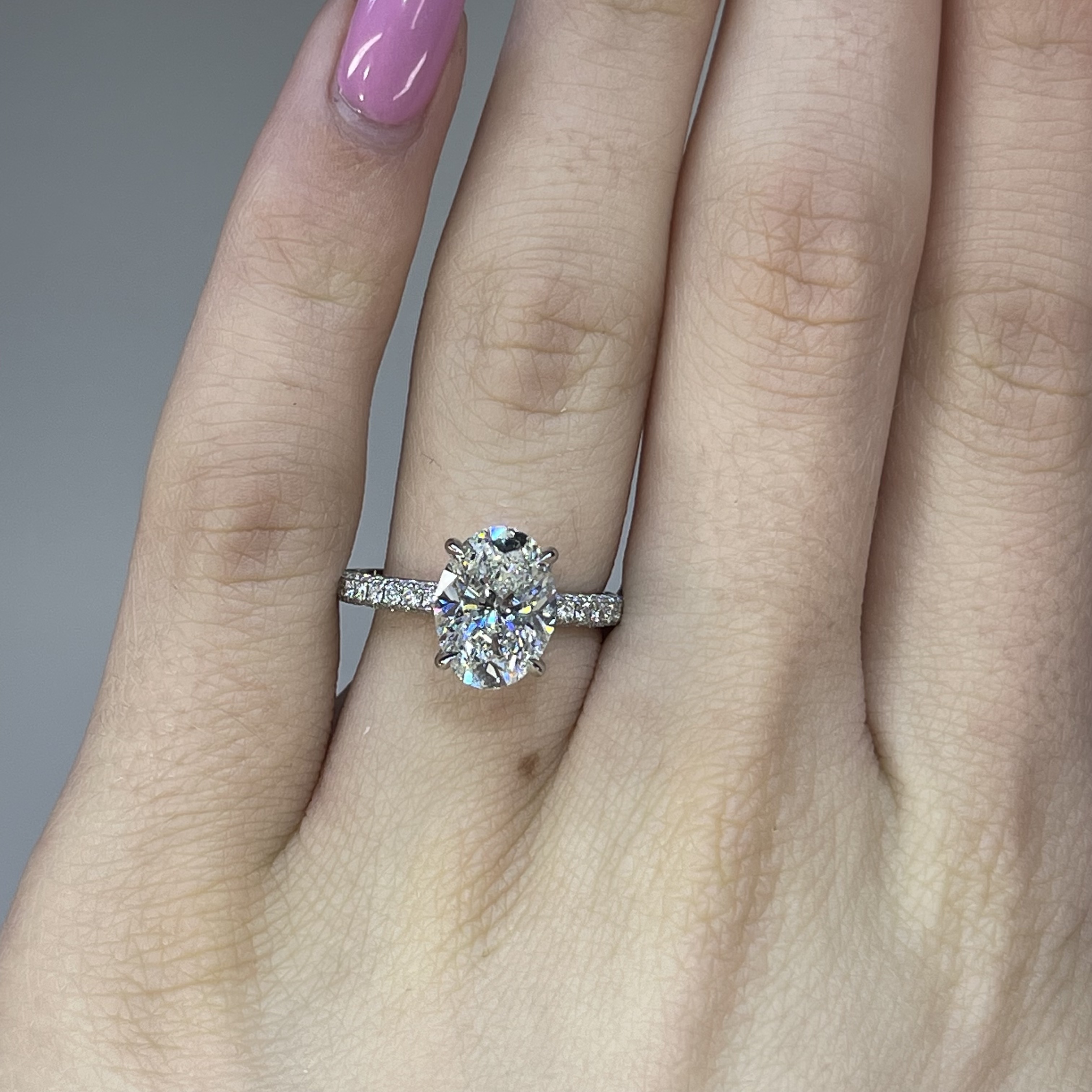 Oval Catherine 3ct G SI1 DENGR01704-OV5 - Engagement Rings | Forever ...